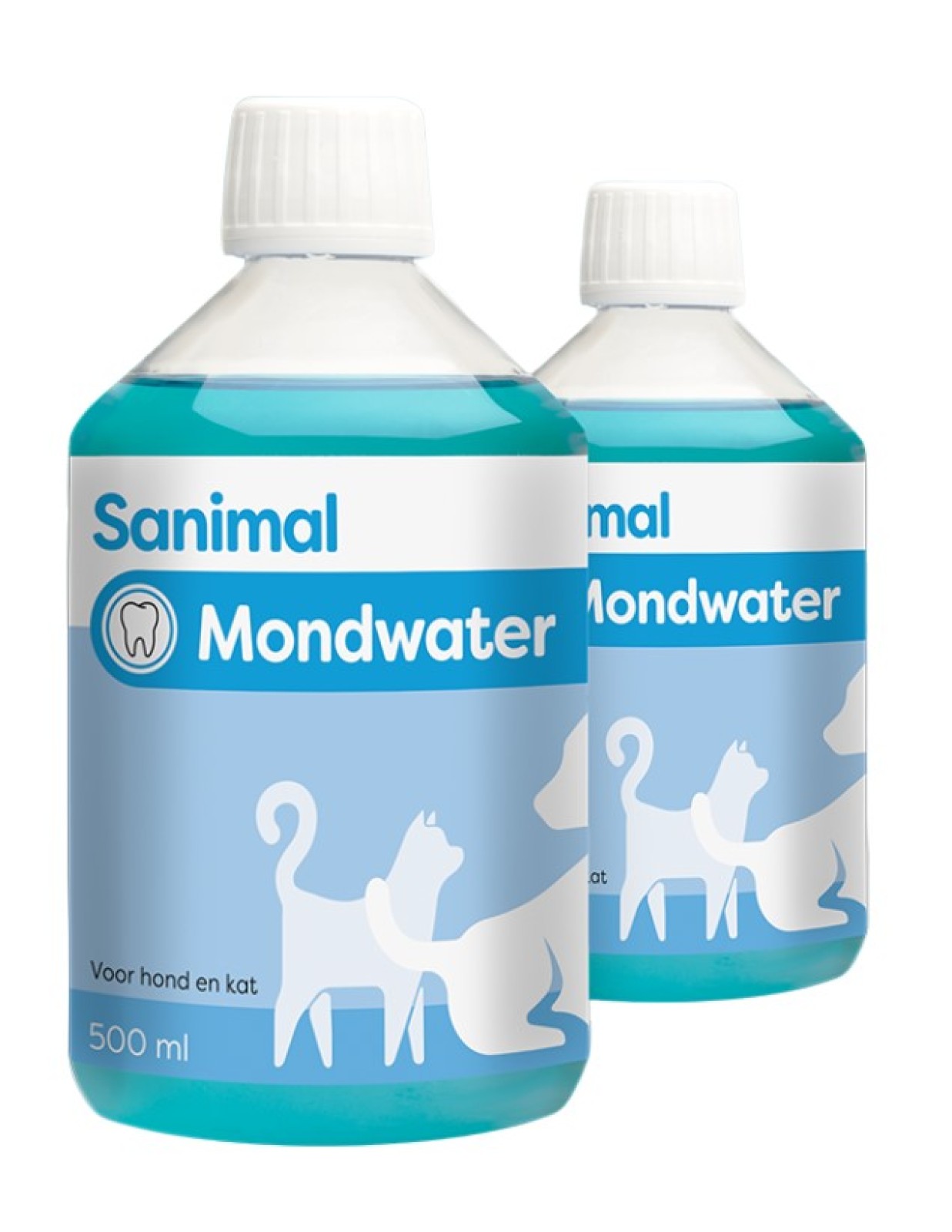 Sanimal Mondwater Hond en Kat 250ml (Oor - oog - gebit)